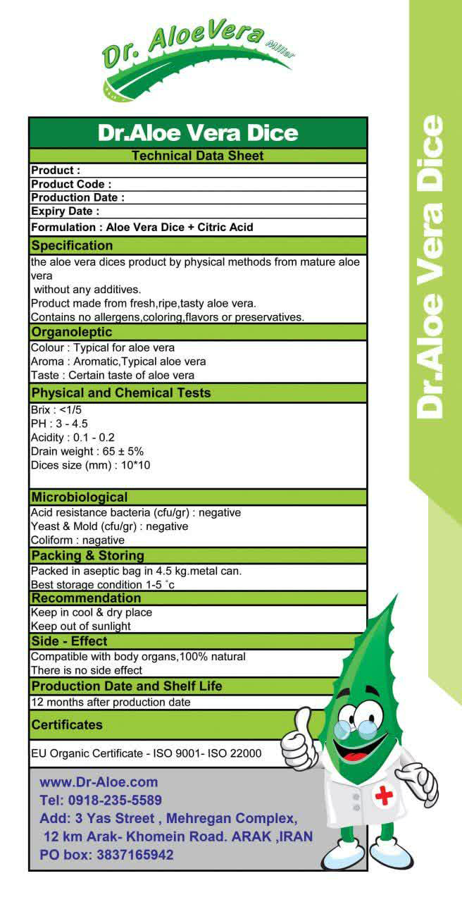 Dr. Aloe Catalog | Explore Our Aloe Vera Product Range
